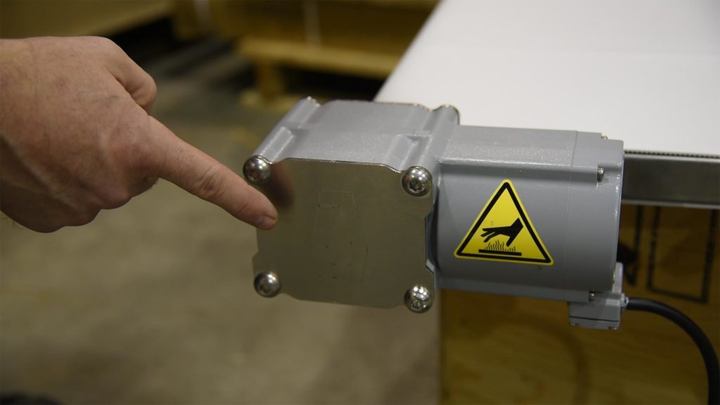 Conveyor Uncrating & Assembly - Mobius Trimmer Canada