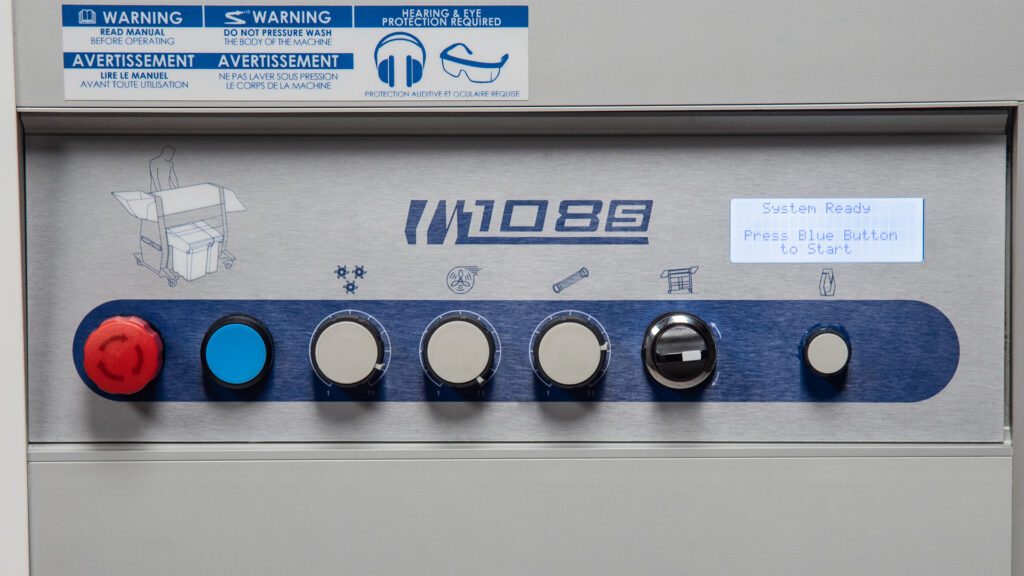 Understanding the Control Panel - Mobius Trimmer