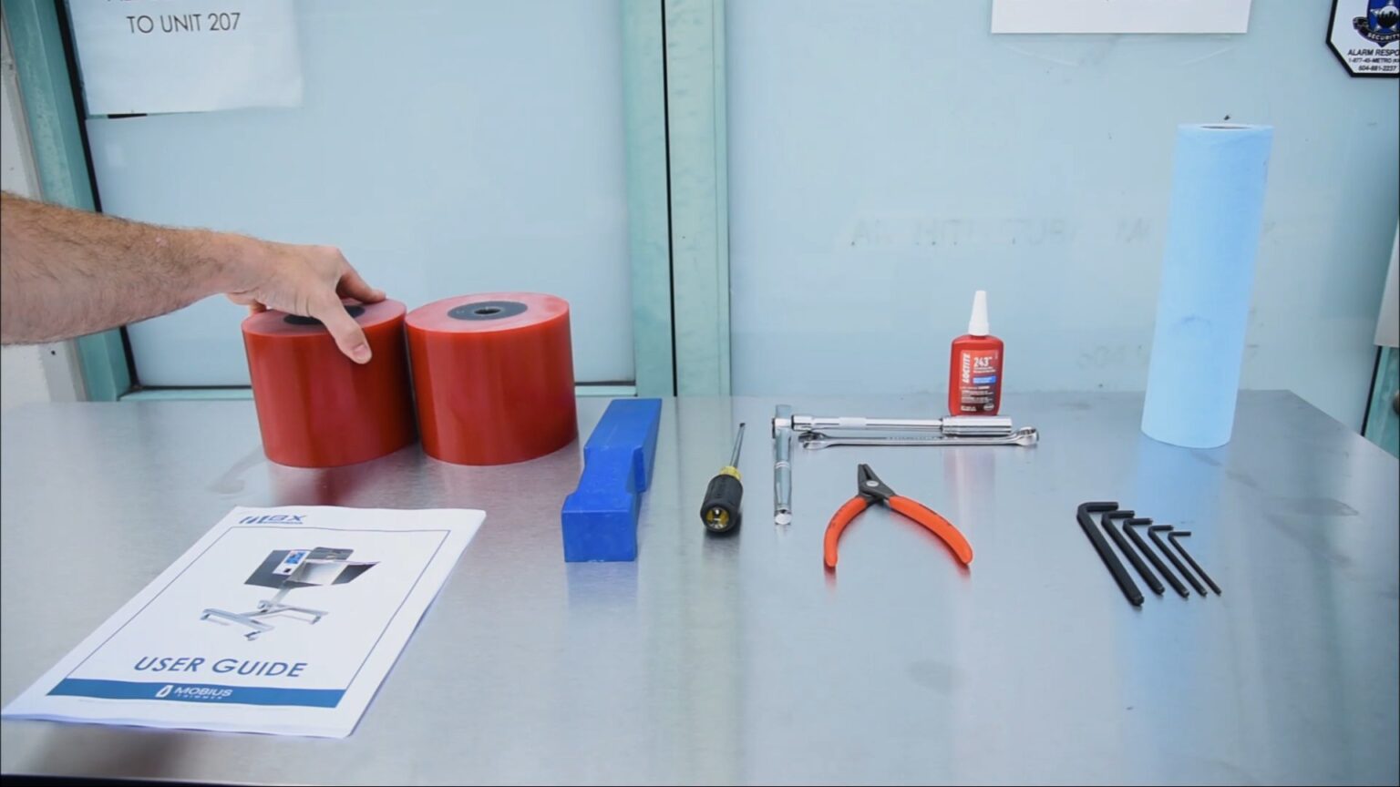 Changing The MBX Bucker Rolls - Mobius Trimmer