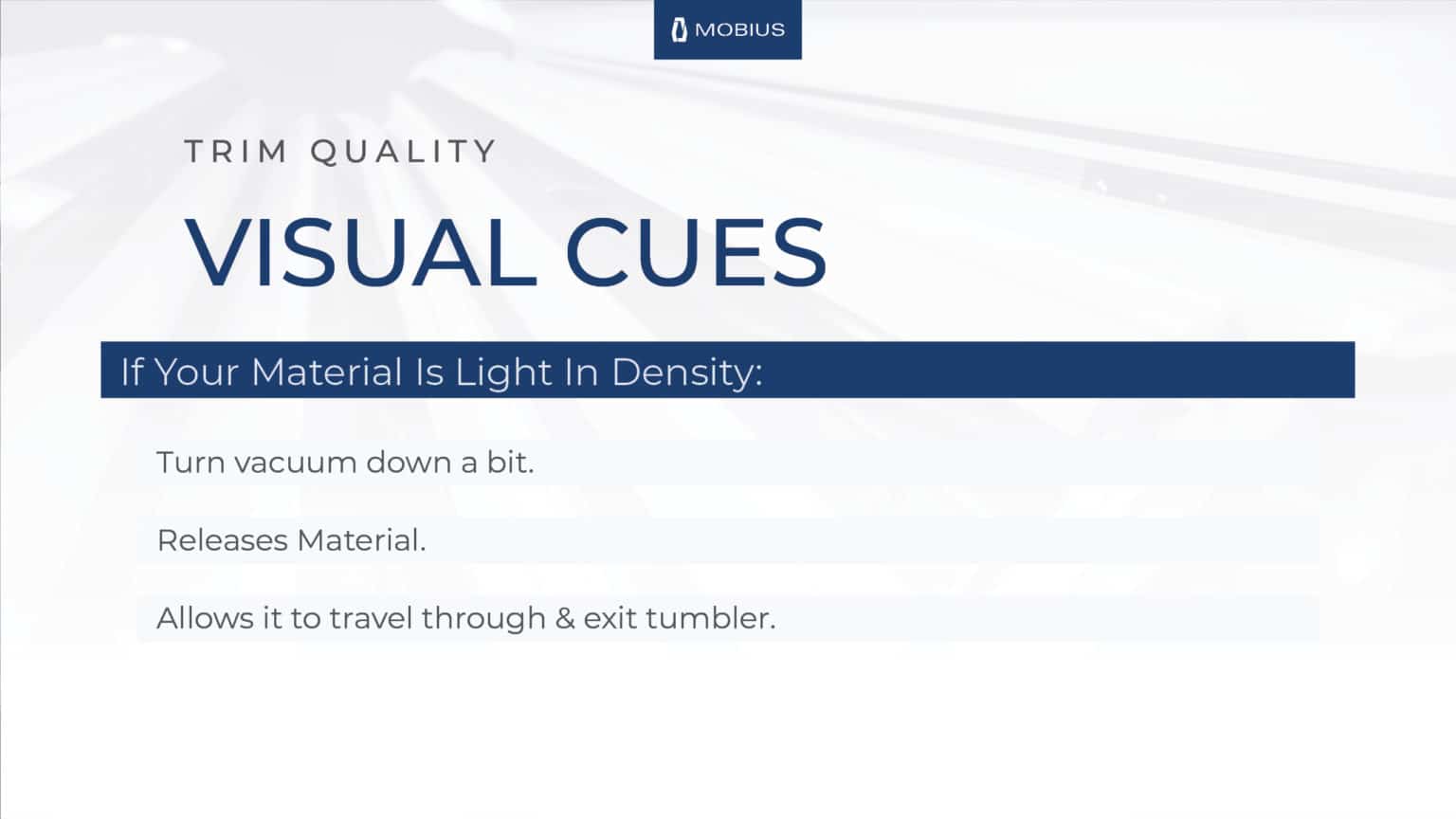 Let's Get Trimming - Mobius Trimmer